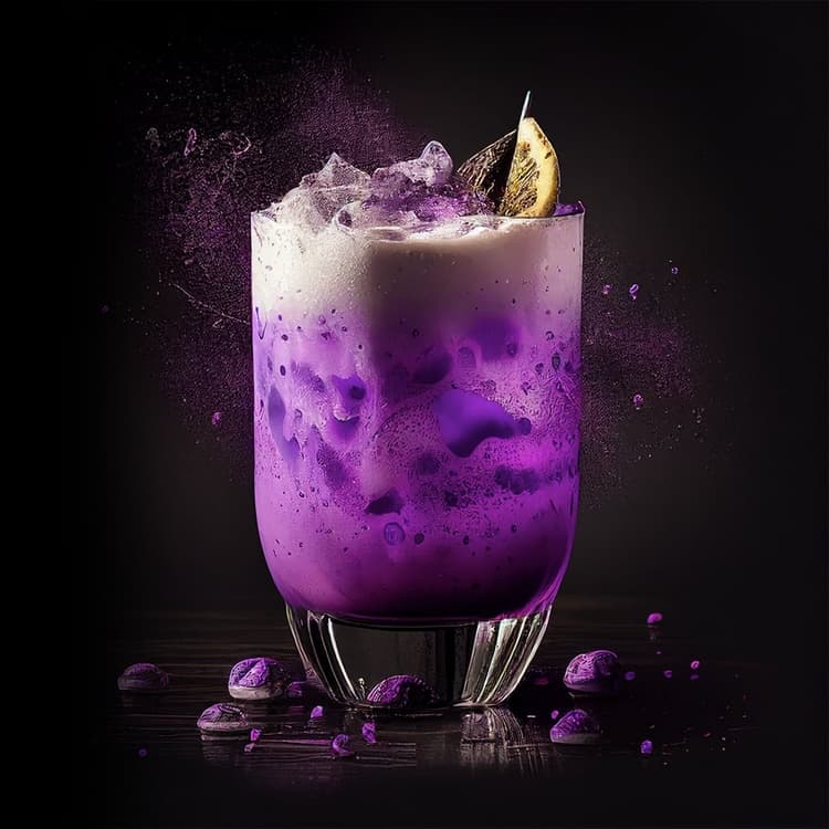 Pimp gin - Passionfruit. Infused. Magically. Purple